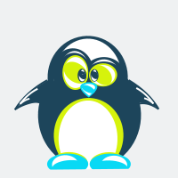 Shape, Shade and Color: Tux penguin strikes again - 48 of 366 creative days