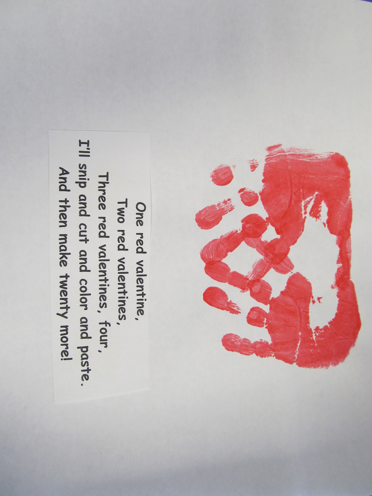 We Love A Party!: Handprint Calendar - Part 1