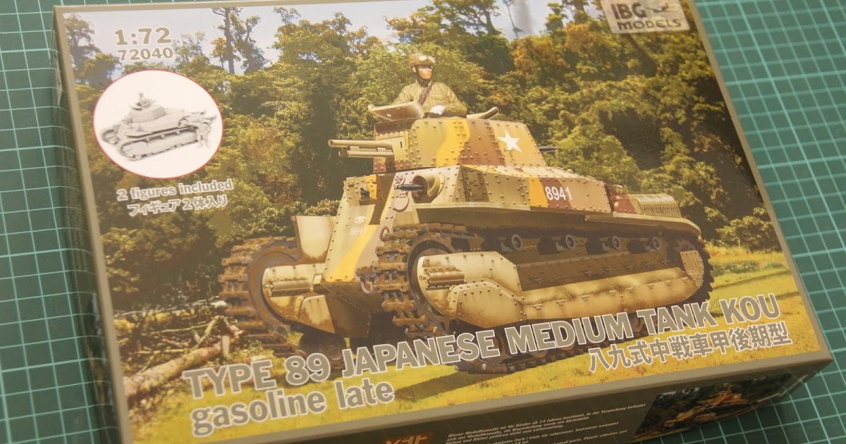 IBG Models 1/72 Type 89 Tank (72040) - DetailScaleView
