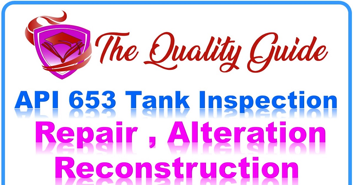 API Courses: API 650, API 651, API 652, API 653 | API Course ...