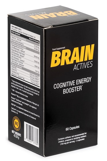 Brain Actives tabletes for brain power