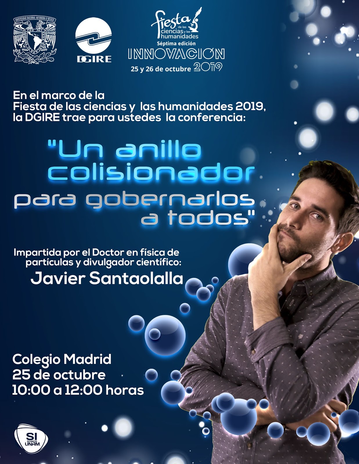 Blog Gaceta SI SOMOS UNAM: JAVIER SANTAOLALLA EN EL SI