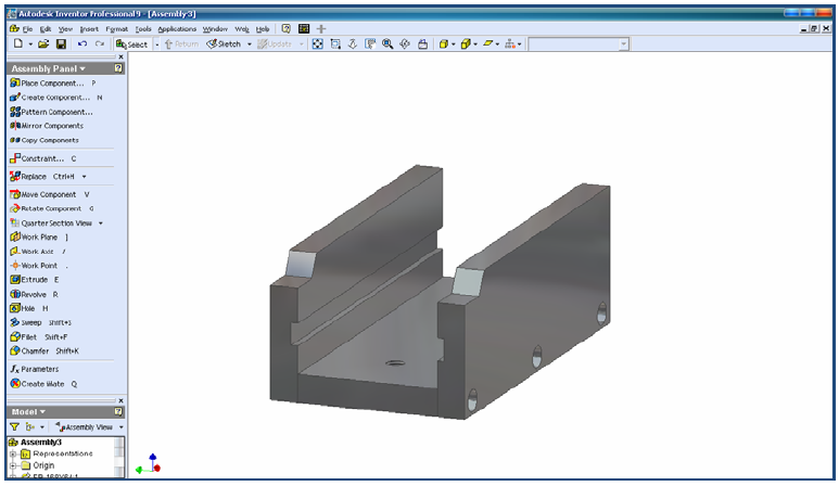 PROSES ASSEMBLY PADA INVENTOR