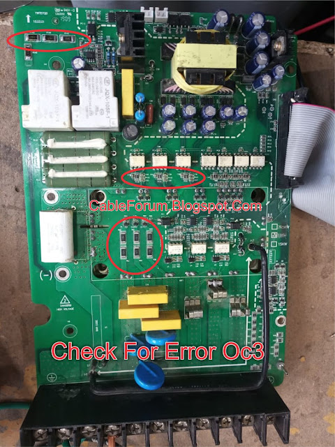 Invt Inverter OC3 Error VFD Inverter | Cable Forum