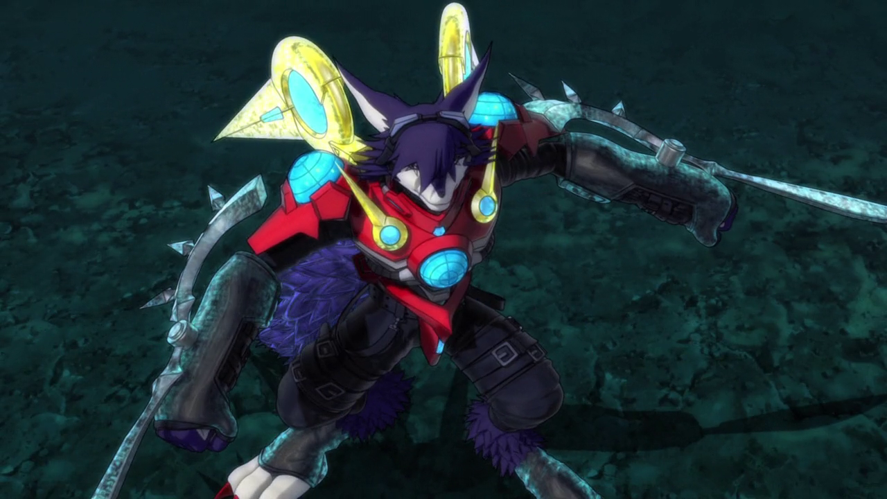 Digimon:SR: Appmon Episode 32: Let's Draw Him Out Together! Offmon the ...