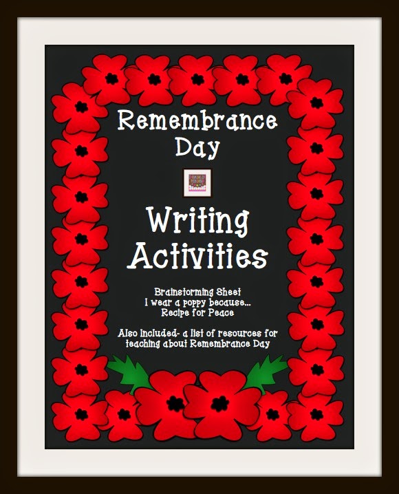 Thinking of Teaching: Remembrance Day Freebie