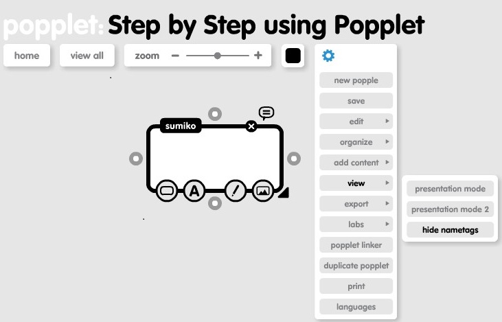 Blended Learning @ (Tech+Education) : How to use Popplet 2017