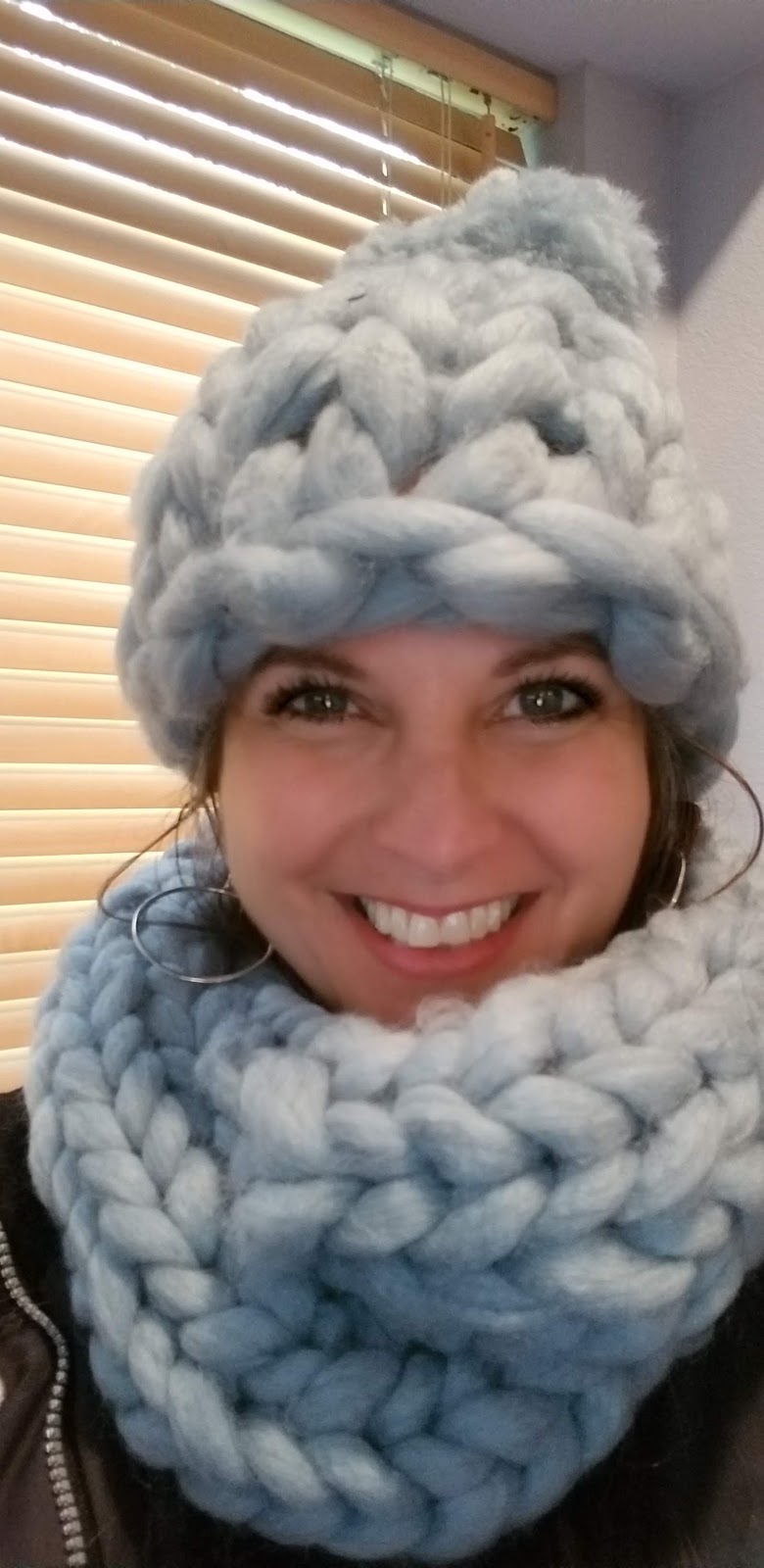 My Hand Knit BIG Chunky Yarn Hats