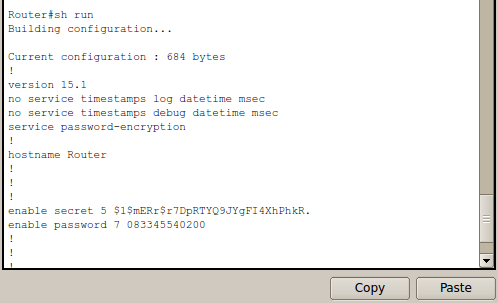 Pkl: Setting Password di Router cisco packet tracer