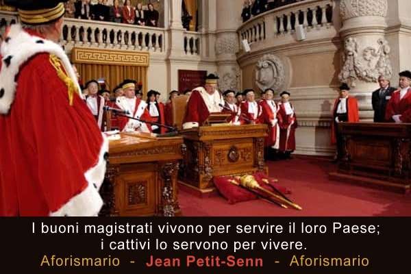 Frasi e citazioni sui Magistrati e la Magistratura | Aforismario