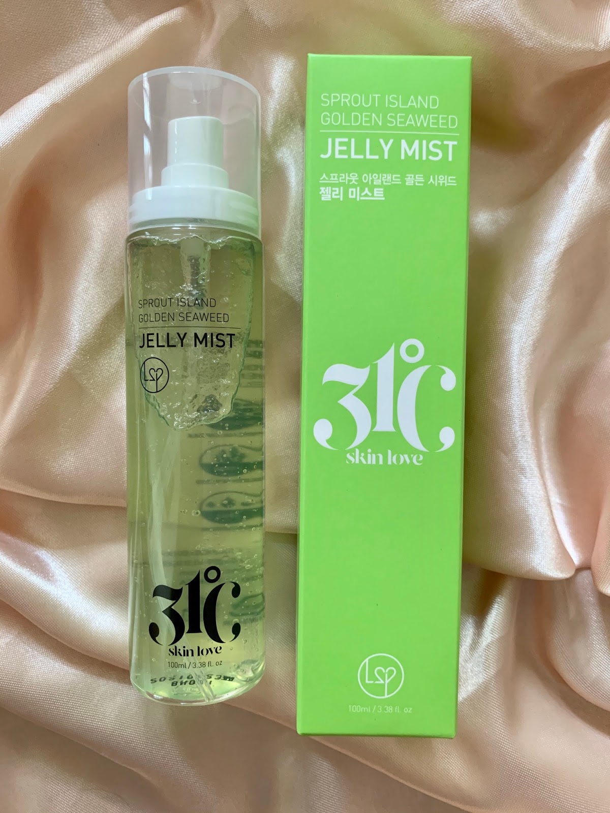 (REVIEW) 31℃ : Sprout Island Golden Seaweed Jelly Mist — jelly to water ...