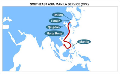Logistics Solutions: Service Routes - South East Asia Line