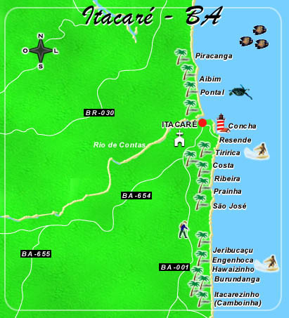 BORA VIAJAR?: NO SUL DA BAHIA... NOSSA PARADA É EM ITACARÉ