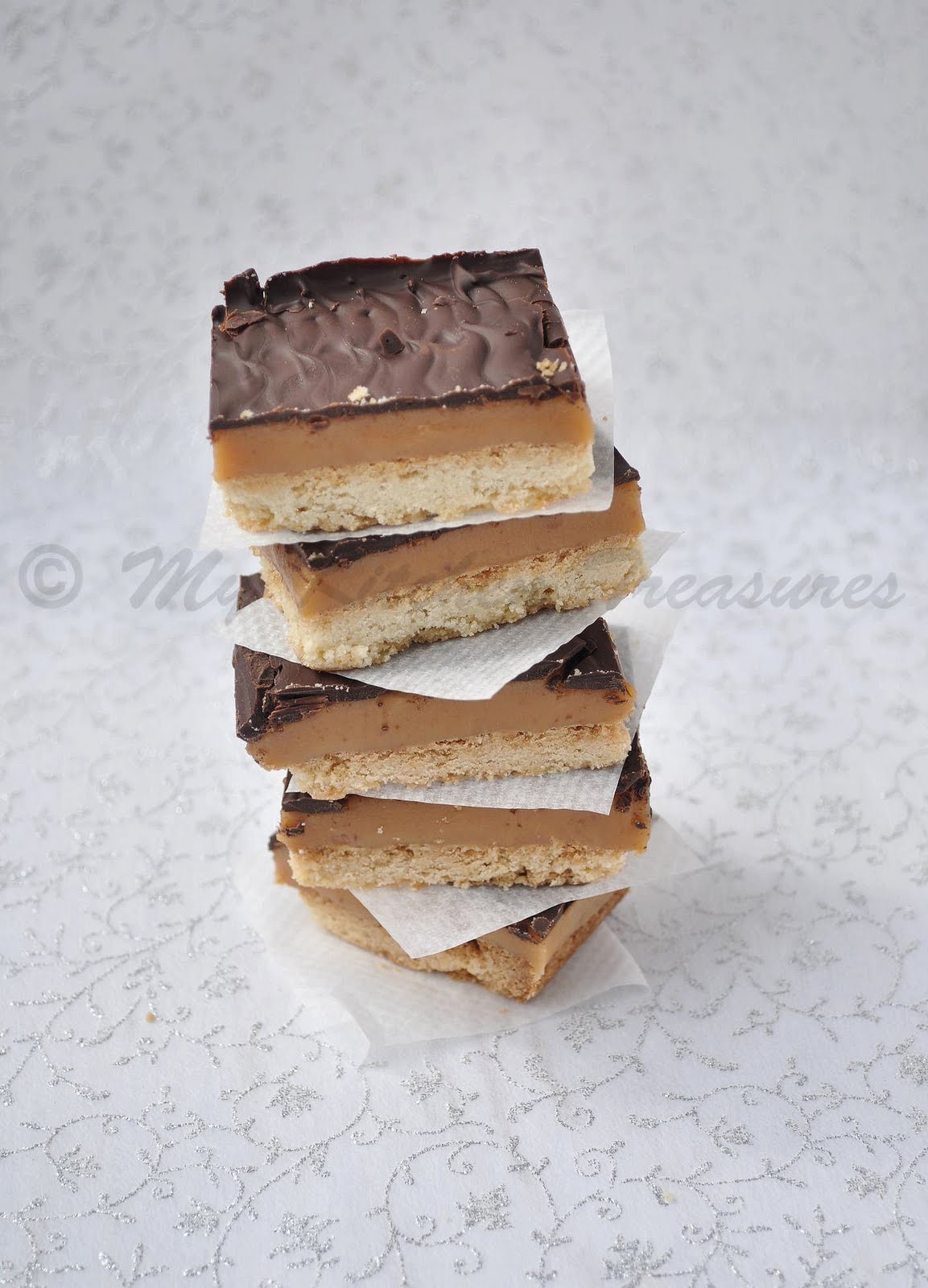 My Kitchen Treasures: Chocolate Caramel Bars