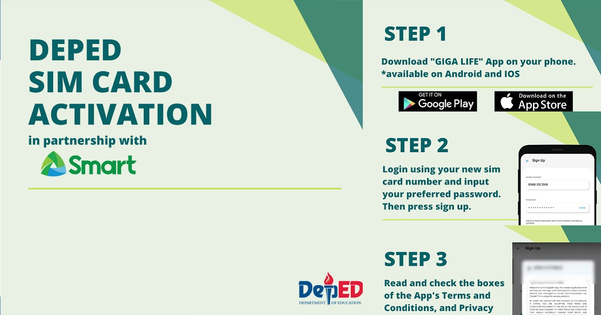 DEPED SIM CARD ACTIVATION (5 Easy Steps) - Teachers Click