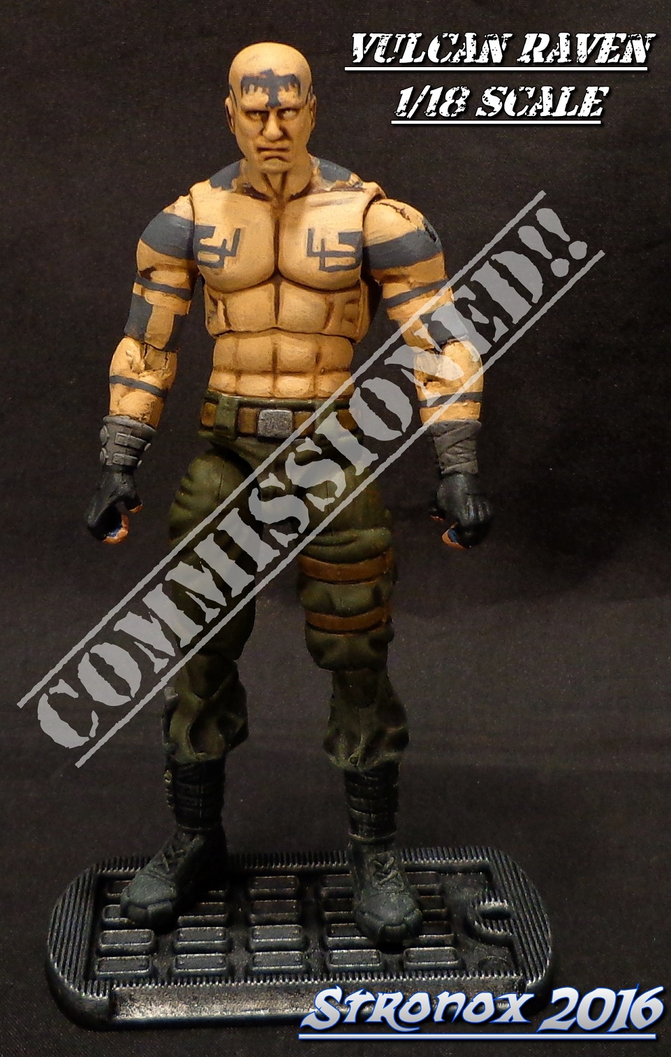 Stronox Custom Figures: Metal Gear Solid: Vulcan Raven