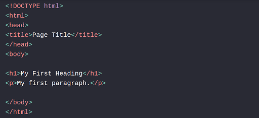 Introduction to HTML