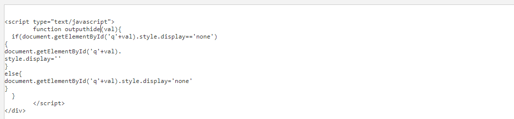 Show Hide multiple div in JavaScript or blogger using html page