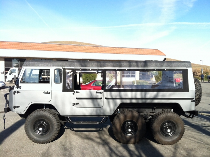 Tamerlane's Thoughts: Volvo military truck, before and after