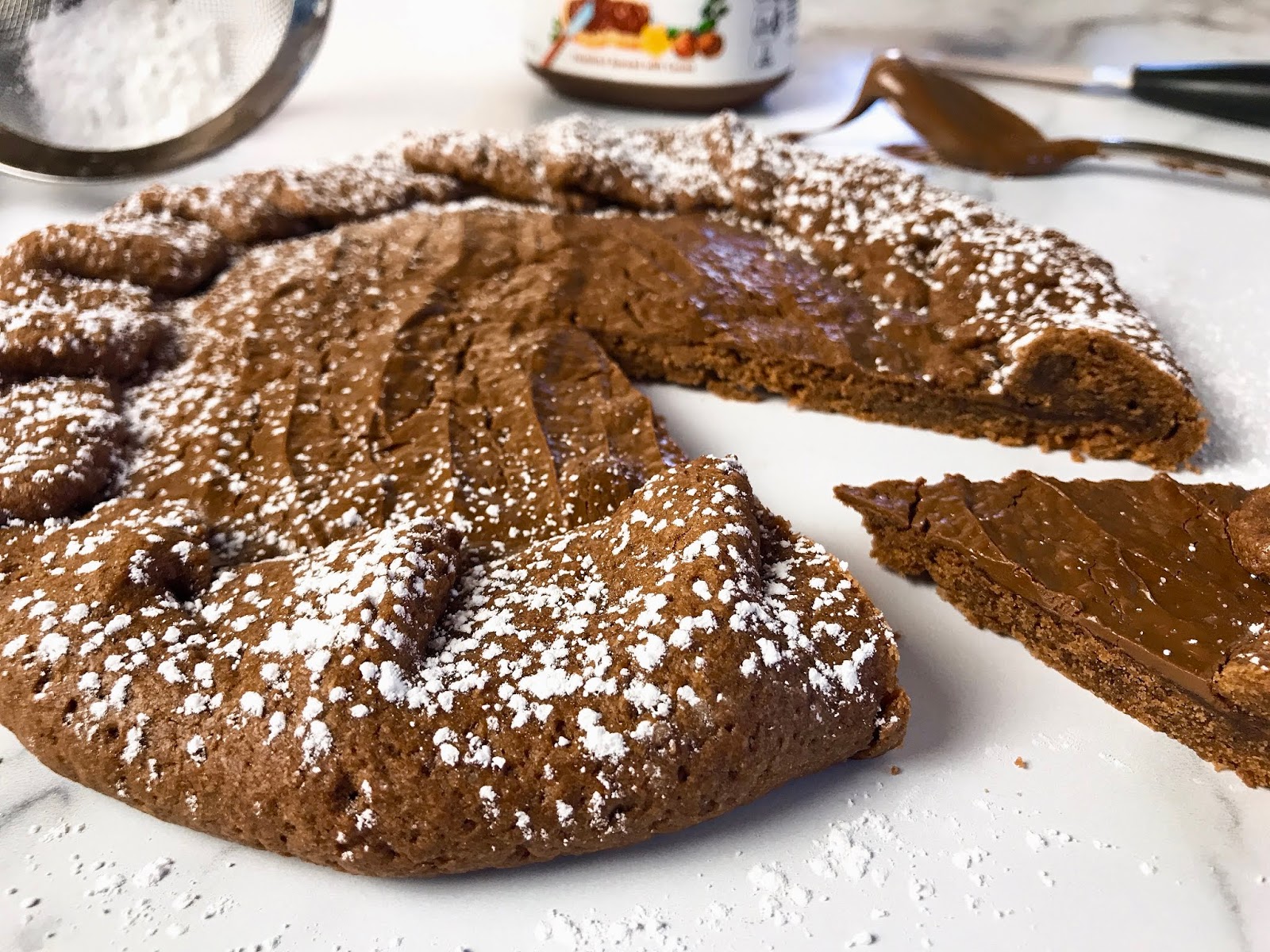 Easy Chocolate Crostata with Nutella