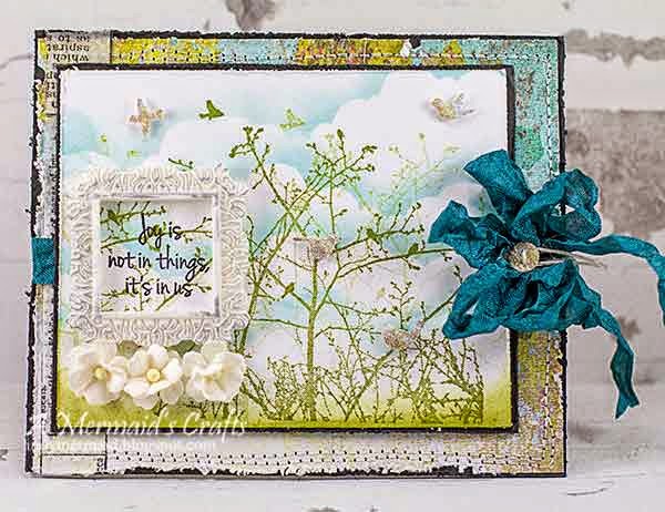 A Mermaids Crafts: Guest Desiging at The Damsel of Distressed Cards!!