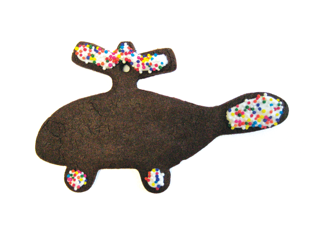 hundreds & thousands: Gingerbread helicopters
