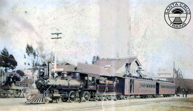 Santa Cruz Trains: Maps: Downtown Santa Cruz