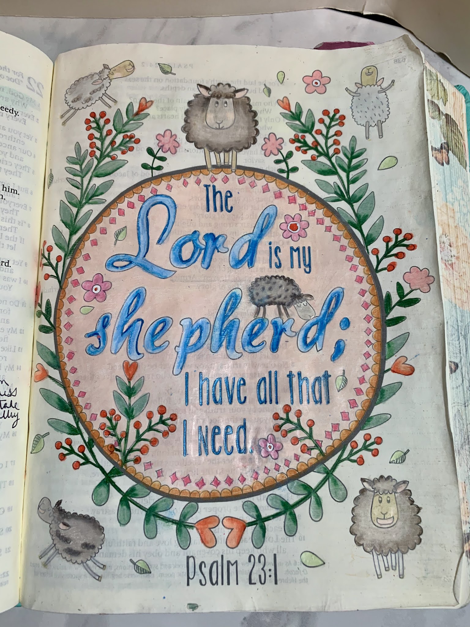 Amy's Creative Pursuits: June Bible Journaling Pages
