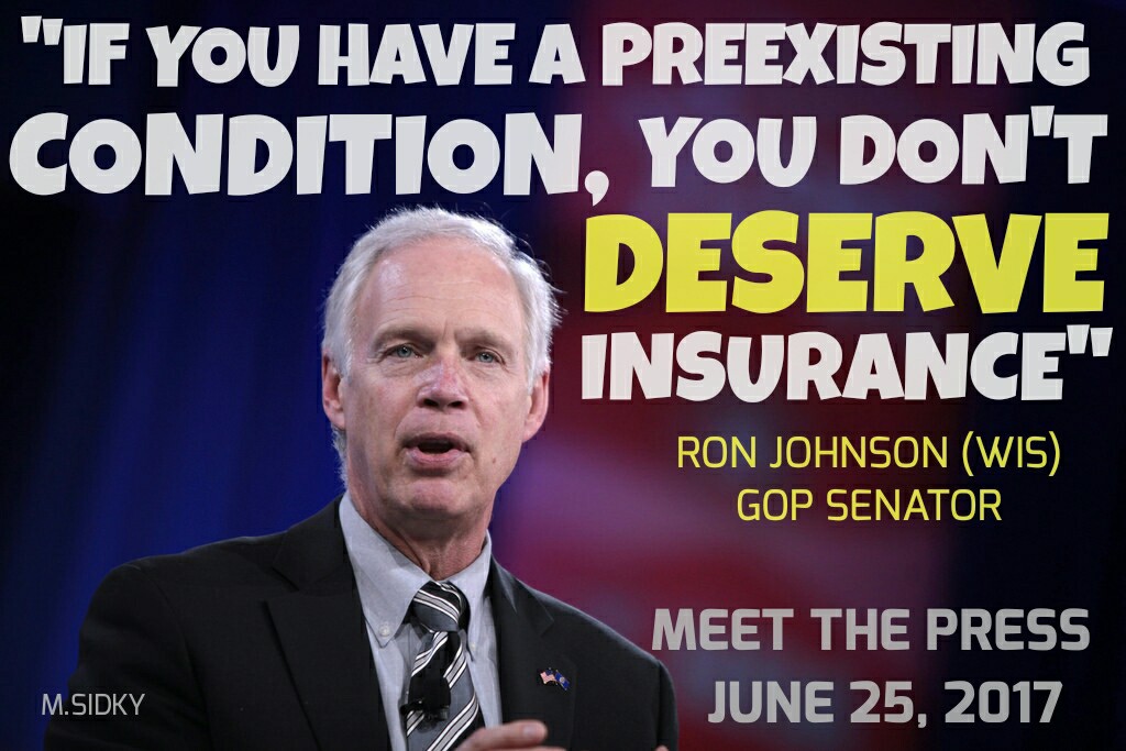 Busters Blog Sen Ron Johnson Blames It All On Me P S Hes An