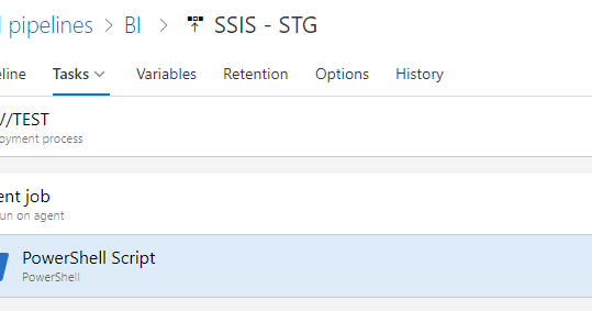 Microsoft Sql Server Integration Services Azure Devops New Microsoft Ssis Deploy Task