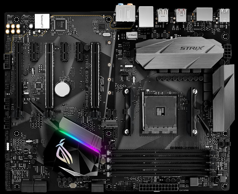 Asus เปิดตัว ROG STRIX B350-F Gaming Motherboard