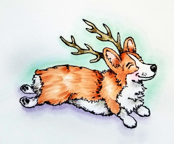 Power Poppy - The Blog: Inspire Me Monday: Christmas Corgis with Kathy ...