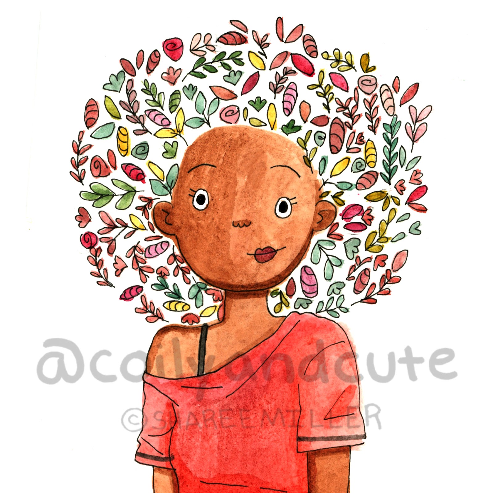 Coily and Cute: Fall Fro