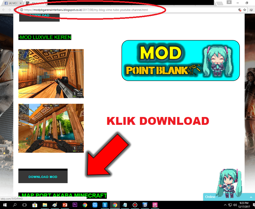 Cara Pasang Mod Point Blank