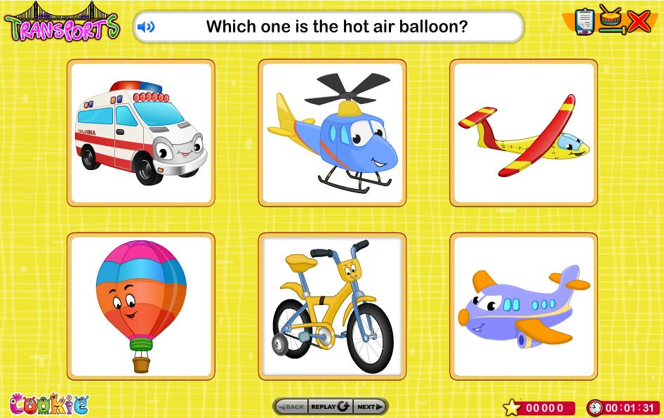 infantilcsa: Juego de los transportes