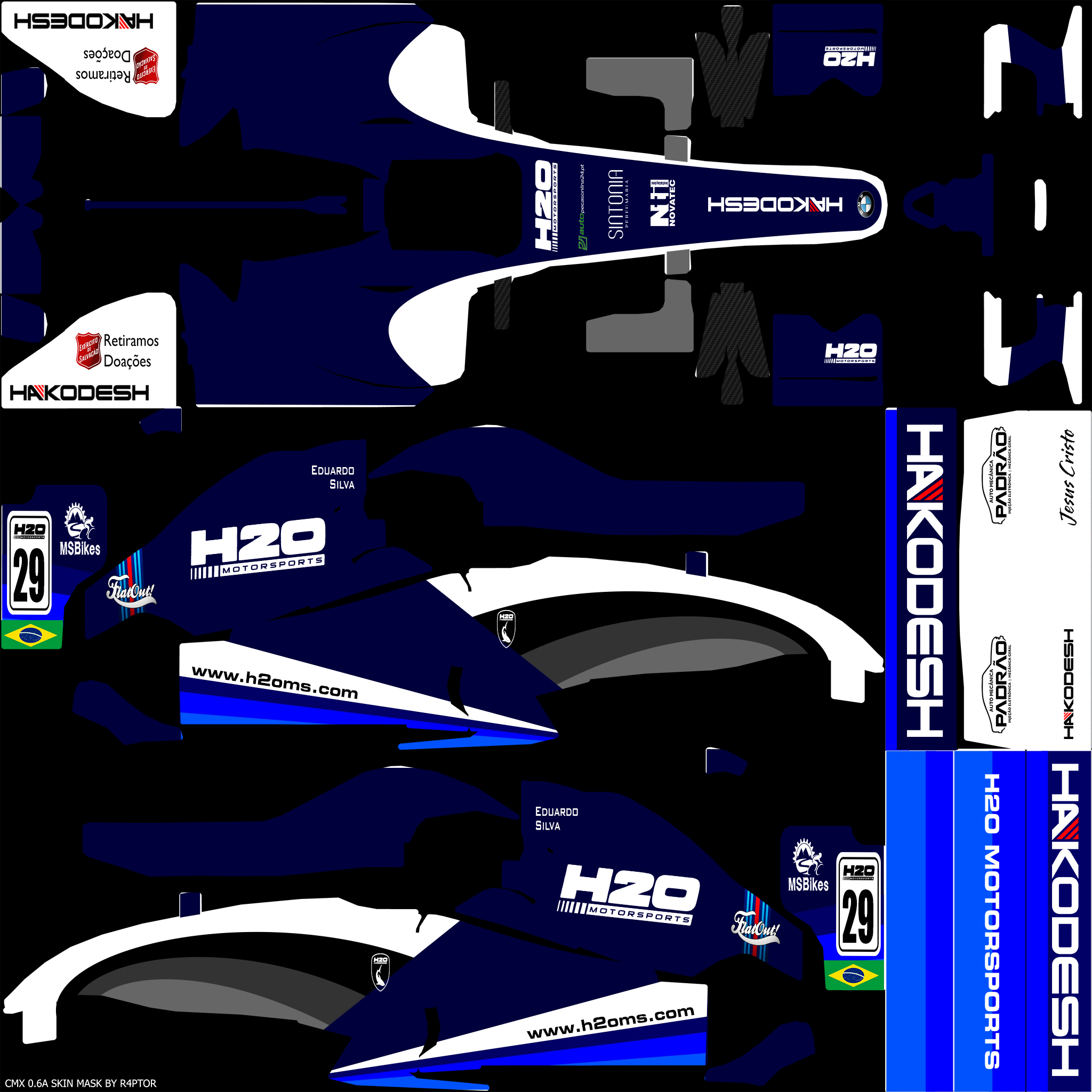 H2O | Equipe de Automobilismo Virtual: SKINS PARA LIVE FOR SPEED