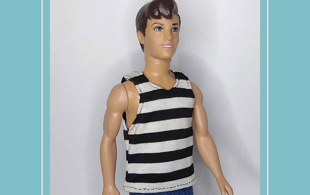 Simple Tank Top And Short For Ken - Maridolli