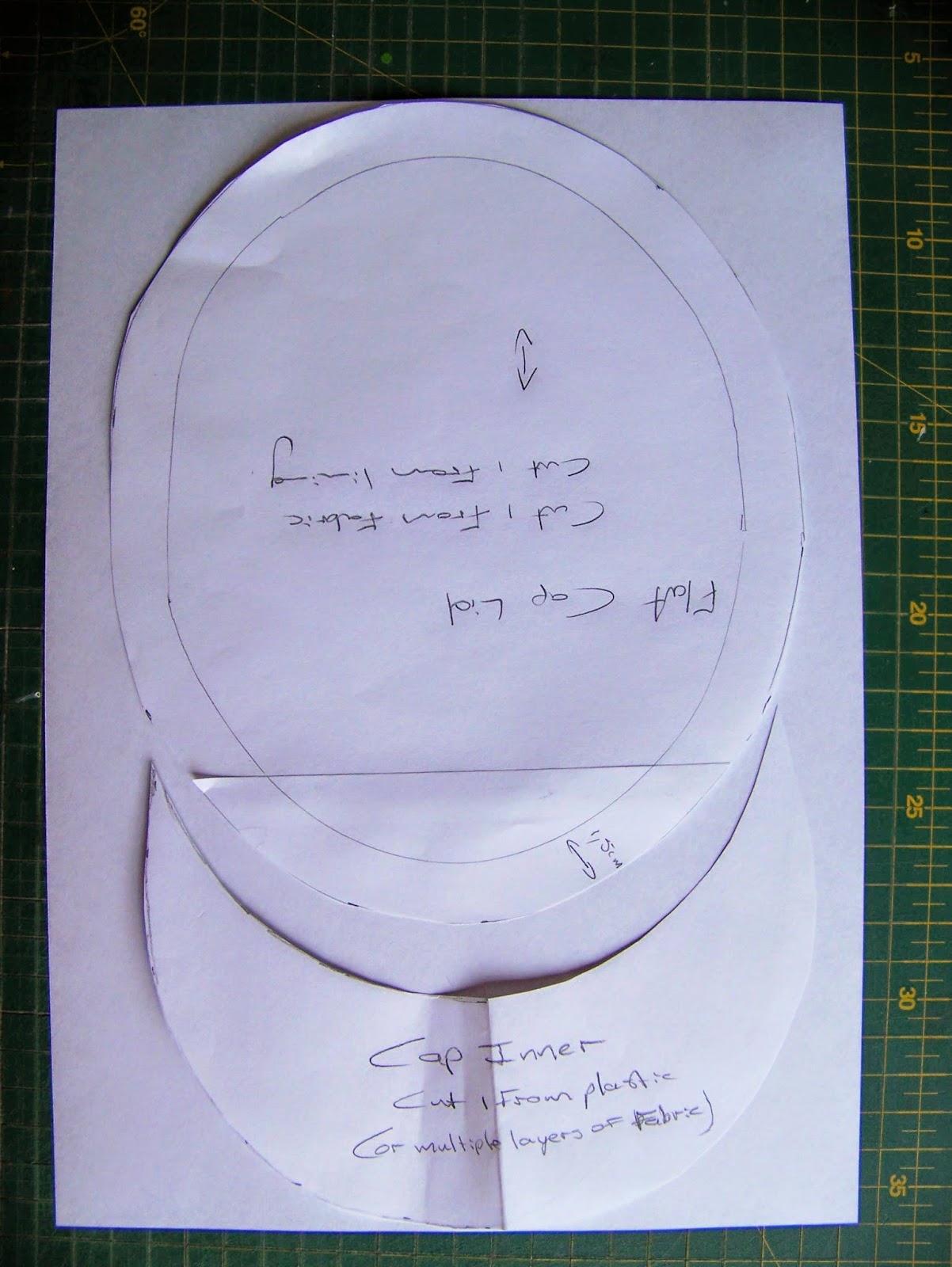 A Pretty Talent Blog: Designing and Making Children's Hats and Caps Part 2