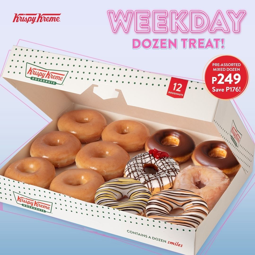 Manila Shopper: Krispy Kreme Weekday Dozen Treat Promo: Sept 2020 Manila Shopper: Krispy Kreme Weekday Dozen Treat Promo: Sept 2020