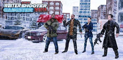 Winter City Shooter Gangster Mafia 1.0 Apk Mod Money/Bullets Android ~ MEGA MOD