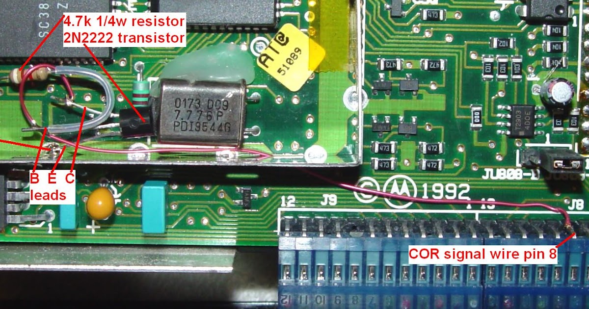 INTERFACE COR REPEATER HT/ RPU 082333942111: COS MOTOROLA GM 300