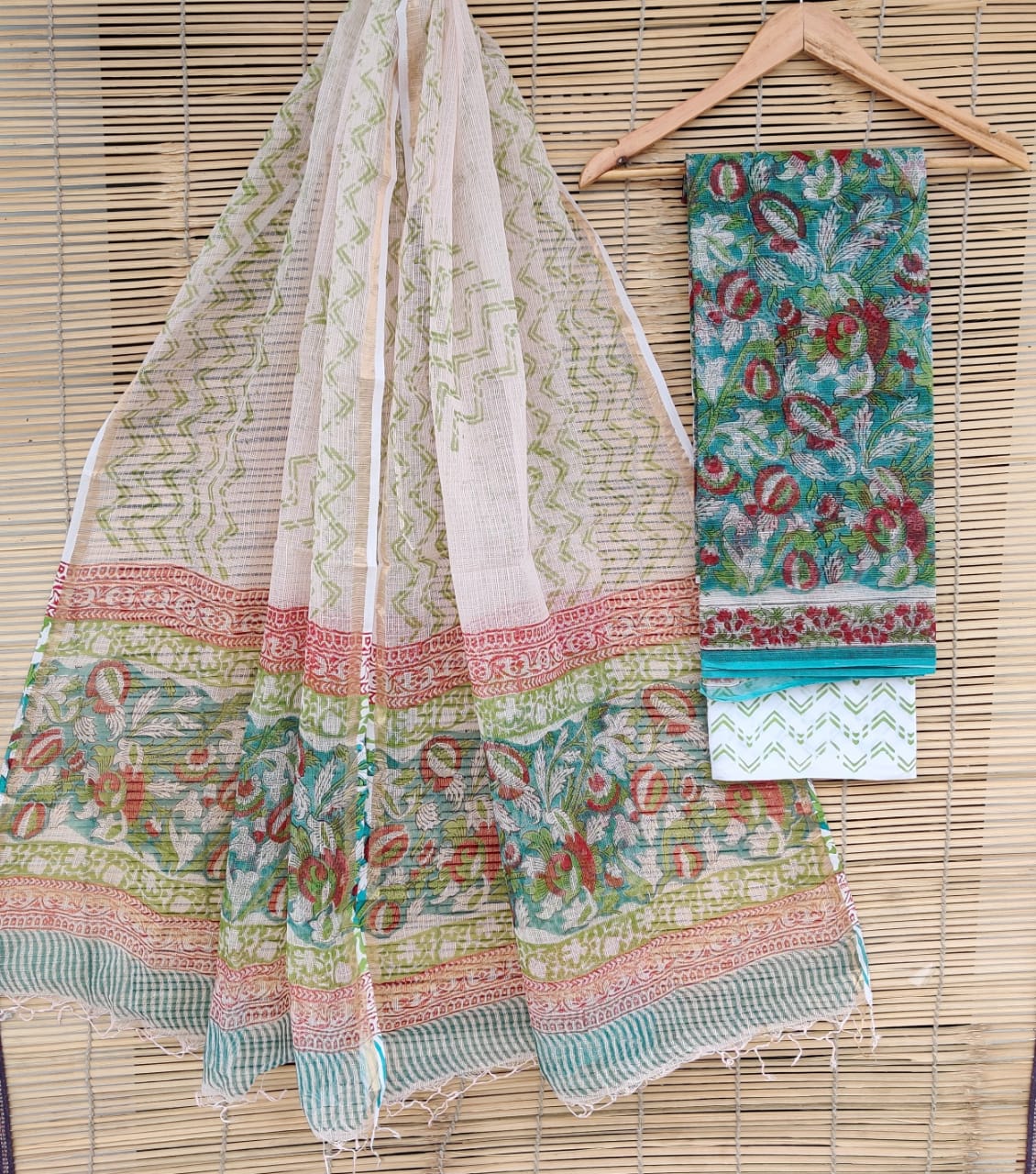 Block print Kota suits