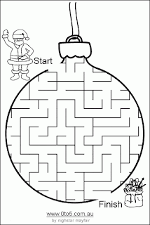 My home ...: Χριστουγεννιάτικες δραστηριότητες για παιδιά : Λαβύρινθοι ...