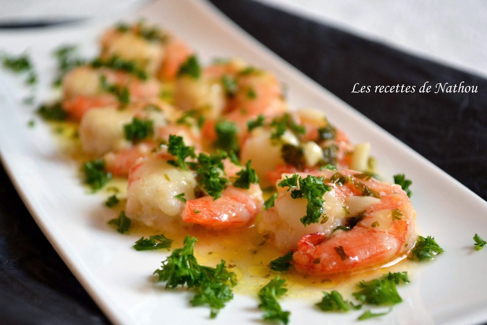 Comment faire un Scampis à l'ail