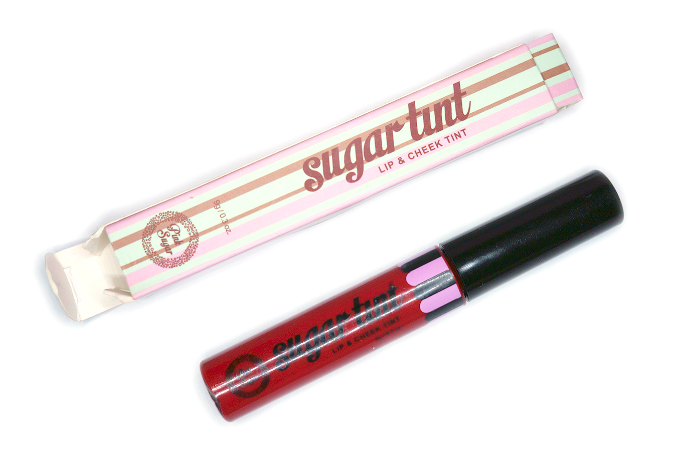 Pink Sugar Sugar Tint Lip and Cheek Tint in Code Red | Review, Photos ...