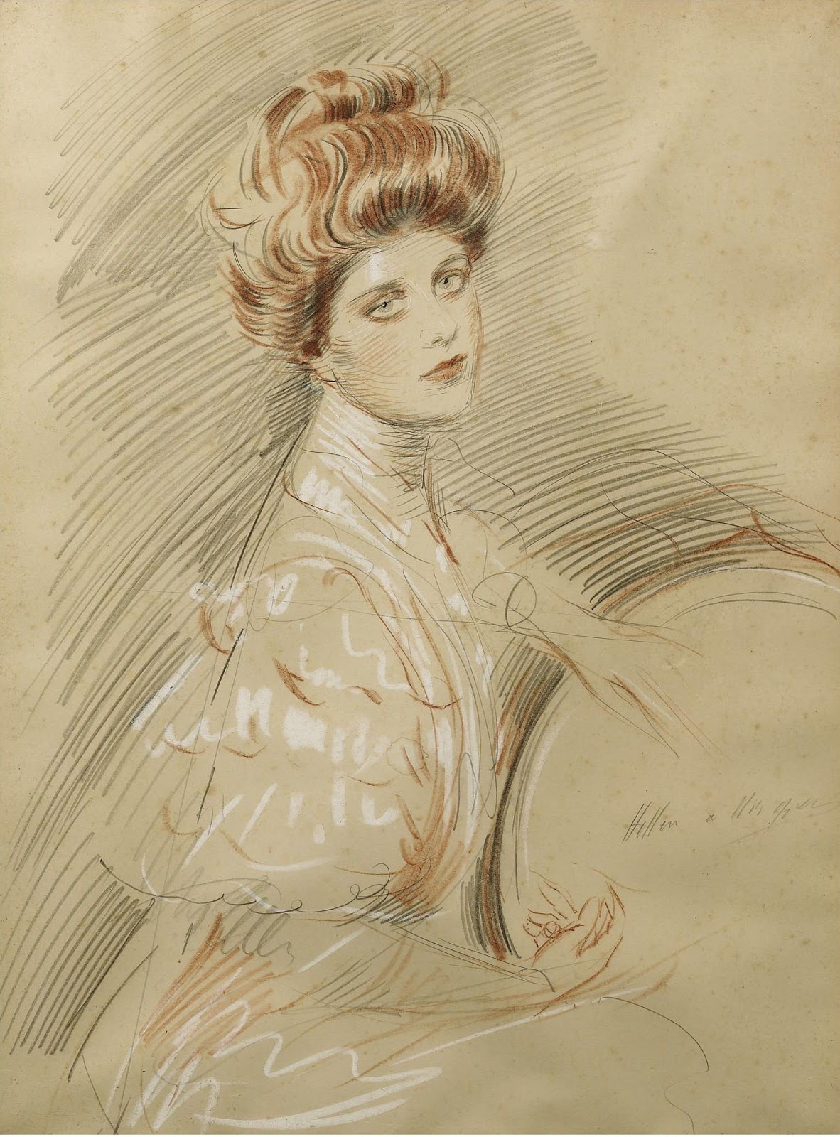 Paul César Helleu | Belle Époque painter | Tutt'Art@ | Pittura ...