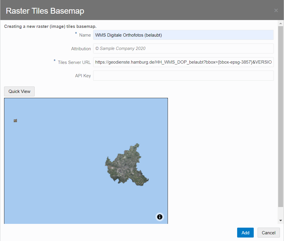 Geodaten für Alle: Oracle Spatial: WMS-basierte Hintergrundkarten in ...