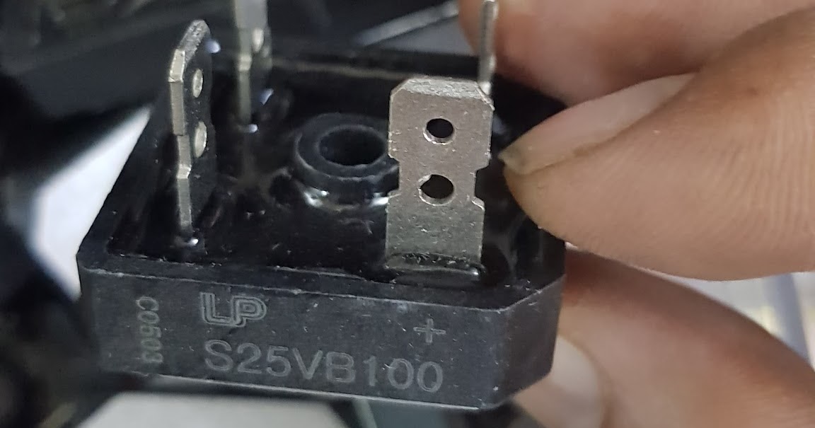 s25vb100 cầu chỉnh lưu 25A 1000V máy hàn - Cung Cấp Linh Kiện Máy Hàn ...