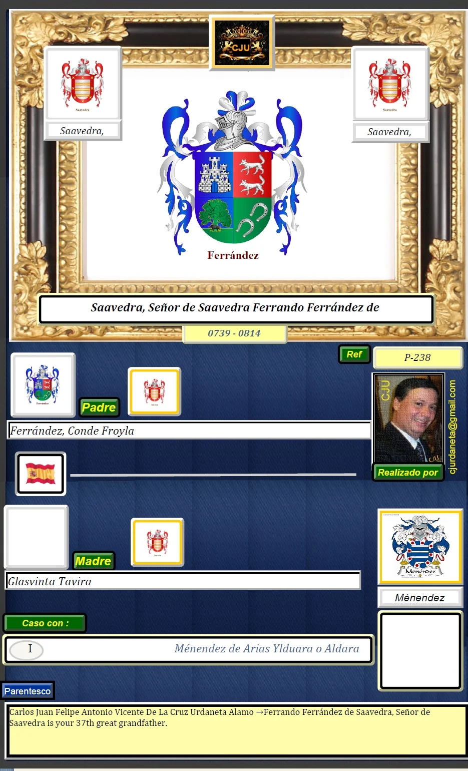 FAMILIA #URDANETA Y SUS PARIENTES #GENEALOGIA #GENEALOGY: Saavedra ...