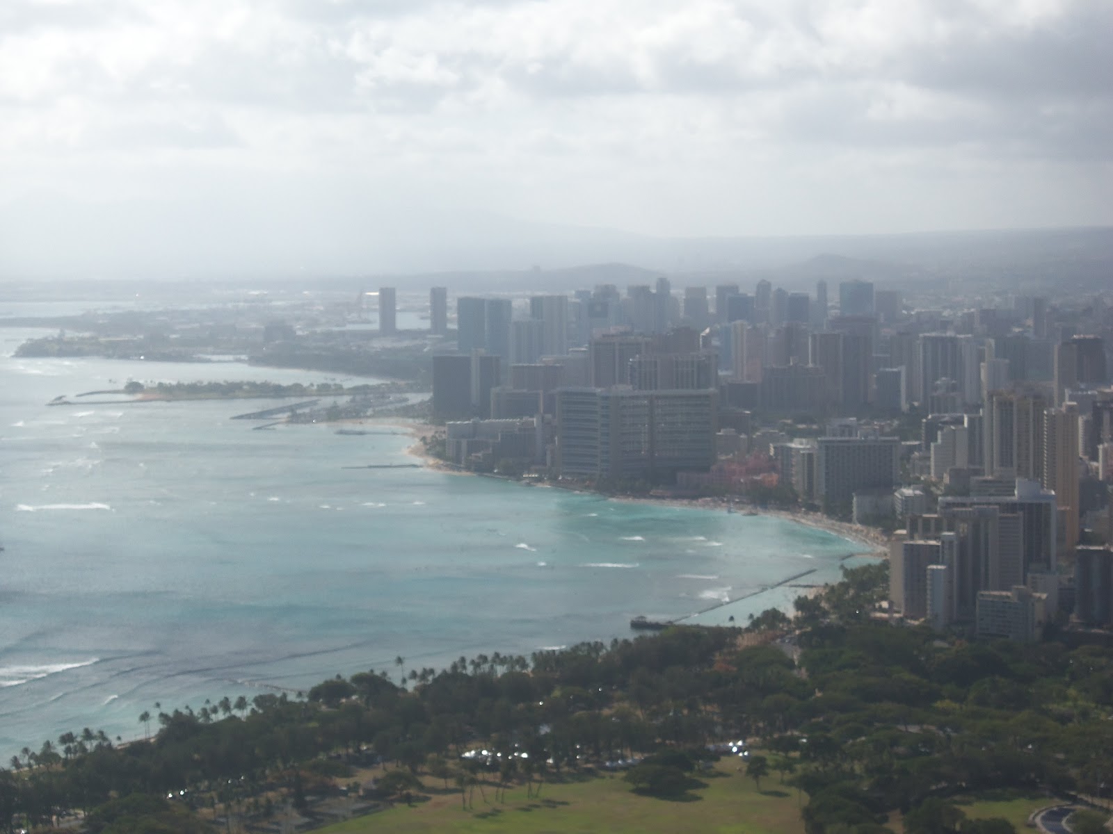 Work in Progress Location: Oahu, Hawaii: No traffic on Oahu, Wahoo!